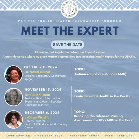 Save the Date! Meet the Expert Series – Fall 2024 Kickoff | PIHOA: